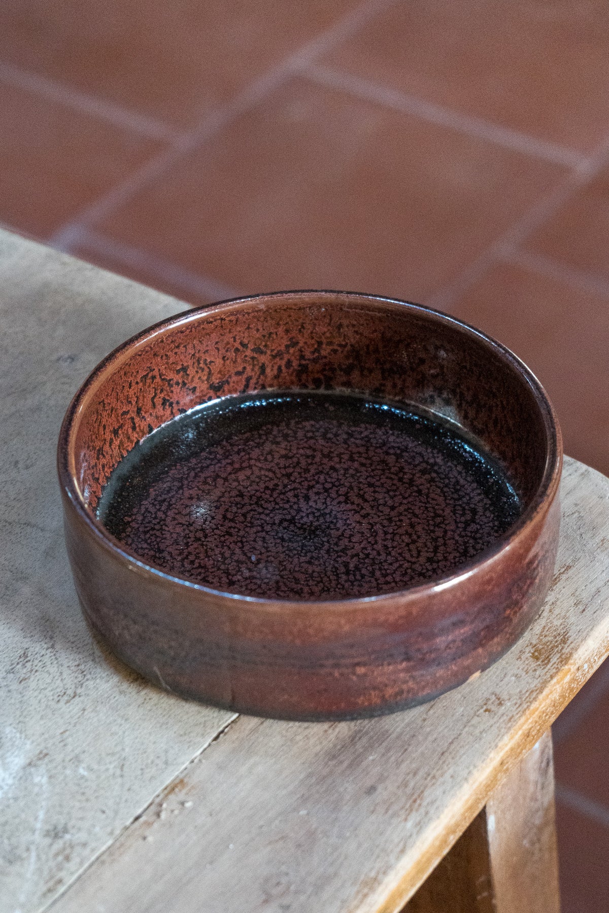 Seconds Rust Quarter Plate — Slow Pottery